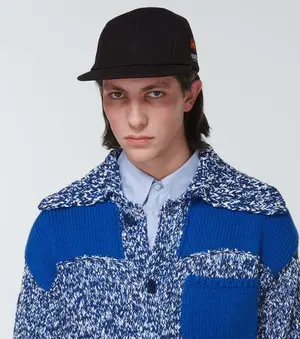 Kenzo Boke Flower Canvas Baseball Cap