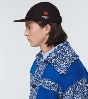 Kenzo Boke Flower Canvas Baseball Cap