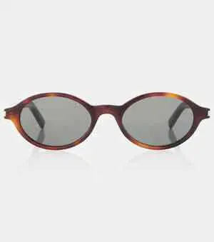 Saint Laurent Sl 751 Jeanne Oval Sunglasses - Brown