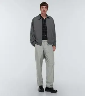 UNDERCOVERISM Checked Silk-blend Trousers
