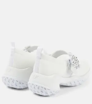 ROGER VIVIER Viv Match Embellished Sneakers