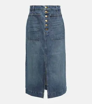 Ulla Johnson Bea Denim Skirt