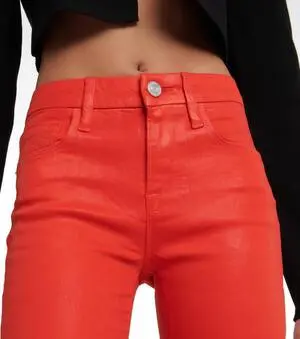 FRAME Le Crop Mini Boot High-rise Jeans