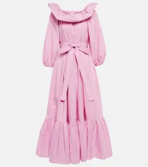 PATOU Off-shoulder Maxi Dress