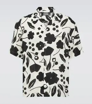 Jacquemus Jean Printed Linen Shirt