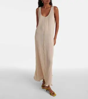 TOTEME Plisse Maxi Dress