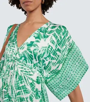 Poupette St Barth Amaya Printed Kaftan