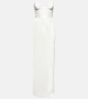 Nensi Dojaka Sweetheart Evening Dresses