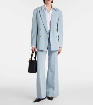 Plan C Oversized Cotton-blend Blazer