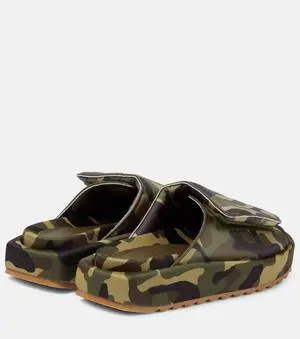 GIA BORGHINI Gia 1 Uni Camouflage Slides