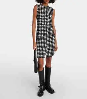 Burberry Checked Mini Dress
