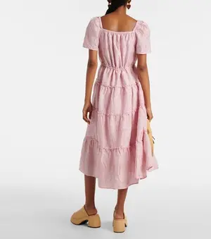 GANNI Jacquard Midi Dress