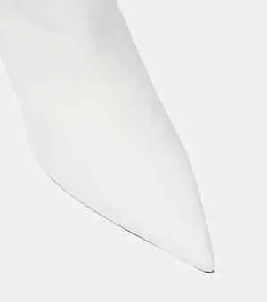 Attico Cheope Leather Over-the-knee Boots - White