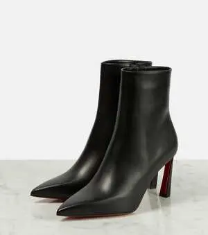 CHRISTIAN LOUBOUTIN Condora 85 Leather Ankle Boots