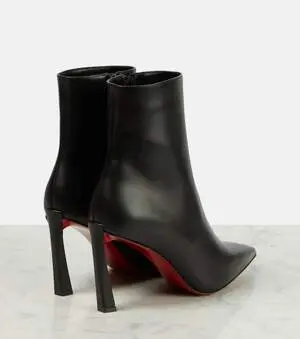 CHRISTIAN LOUBOUTIN Condora 85 Leather Ankle Boots