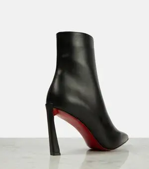 CHRISTIAN LOUBOUTIN Condora 85 Leather Ankle Boots