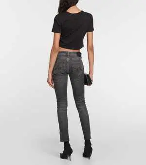 Ag The Legging Ankle Skinny Jeans - Grey