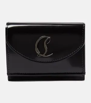 CHRISTIAN LOUBOUTIN Loubi54 Leather Wallet - Black