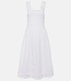 Ganni Shirred Day Dresses