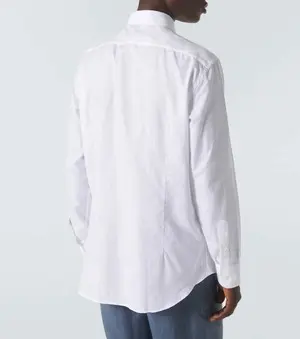 Etro Paisley Jacquard Cotton Shirt