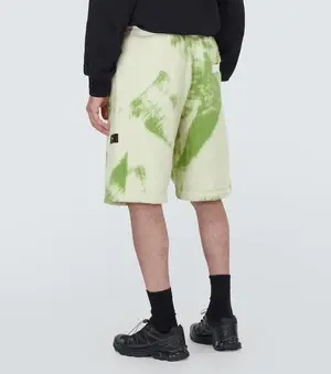 Y3 Printed Wool-blend Shorts