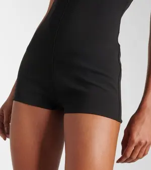 Magda Butrym Wool-blend Fitted Romper