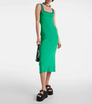 Staud Paityn Midi Dress