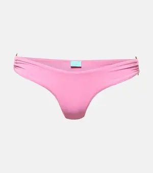Melissa Odabash Hamburg Ring Bikini Bottom - Pink