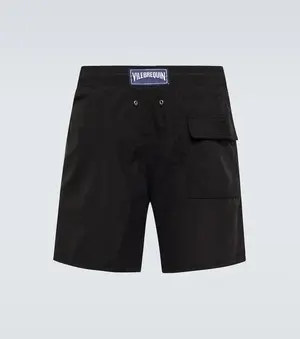 Vilebrequin Moorea Technical Fabric Swim Shorts - Black