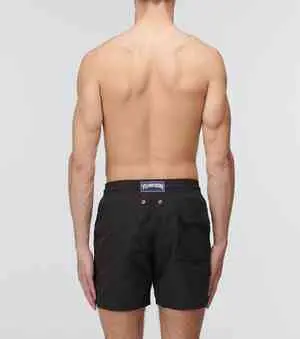 Vilebrequin Moorea Technical Fabric Swim Shorts - Black