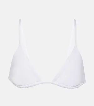 ERES Mouna Triangle Bikini Top - White
