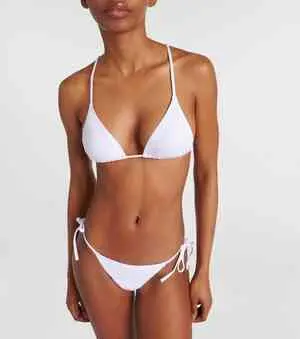 ERES Mouna Triangle Bikini Top - White