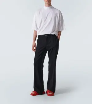 CHRISTIAN LOUBOUTIN Take It Easy Embellished Rubber Slides