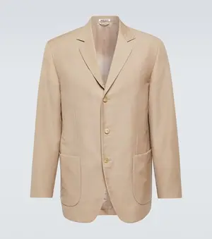 Auralee Wool And Mohair Blazer