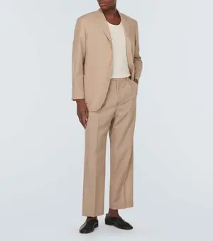 Auralee Wool And Mohair Blazer