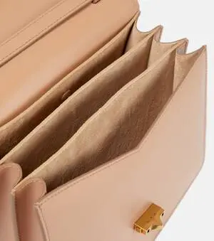 Alaïa Le Papa Large Leather Crossbody Bag - Pink