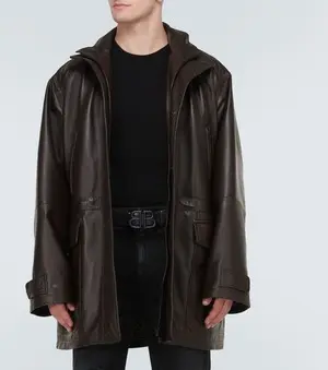 Balenciaga Monaco Bb Leather Belt