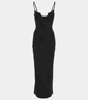Christopher Esber Salacia Sleeveless Midi Dress - Black