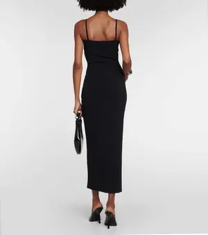 Christopher Esber Salacia Sleeveless Midi Dress - Black
