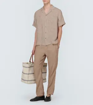 Frescobol Carioca Oscar Linen Pants