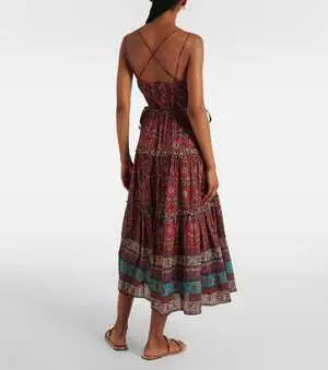 Ulla Johnson Rosa Printed Midi Dress