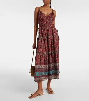 Ulla Johnson Rosa Printed Midi Dress