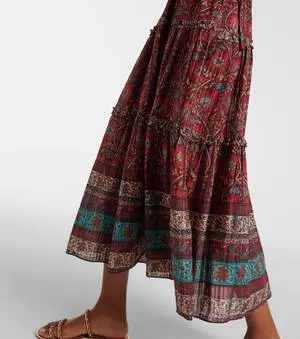 Ulla Johnson Rosa Printed Midi Dress