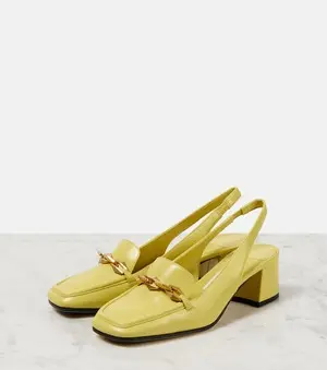 JIMMY CHOO Diamond Tilda Slingback Pumps - Yellow