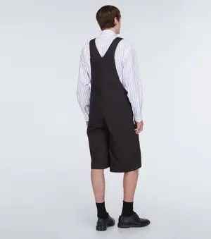 Comme Des Garçons Cotton Twill Overalls
