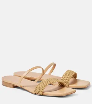 MALONE SOULIERS Frida 10 Woven Sandals - Gold