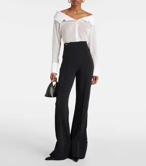 Jacquemus Le Pantalon Apollo High-rise Flared Pants