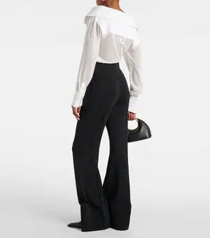Jacquemus Le Pantalon Apollo High-rise Flared Pants
