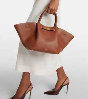 DEMELLIER Leather Tote Bag