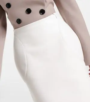 Alaïa Leather Pencil Skirt